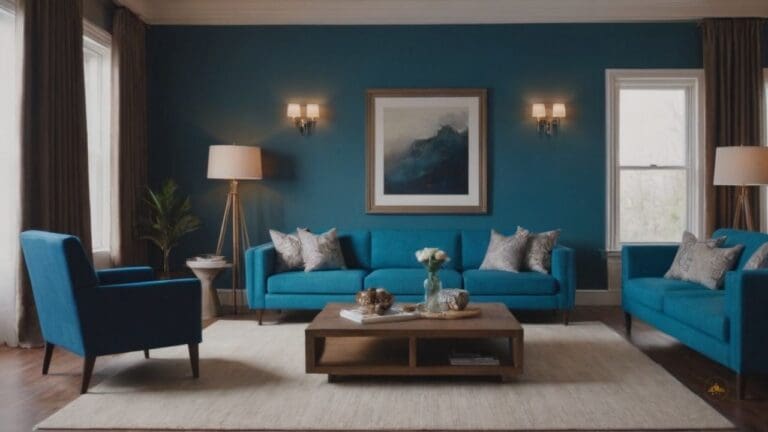 Sala Azul: 90 projetos para decorar com diversos tons azuis