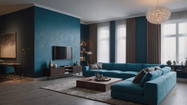 Sala Azul: 90 projetos para decorar com diversos tons azuis